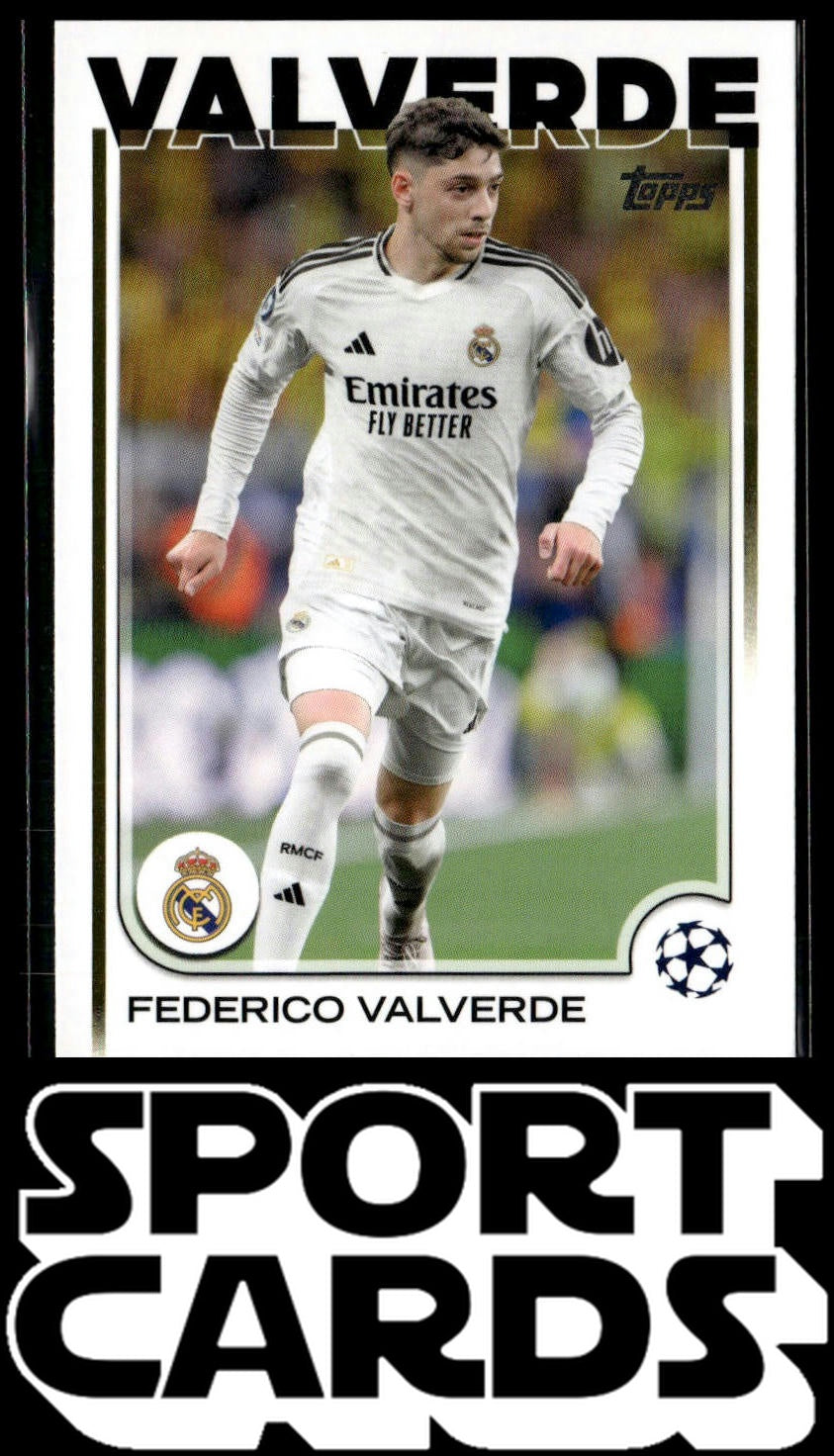 2024-25 Topps UEFA Club Competitions #164 Federico Valverde SportCards ...