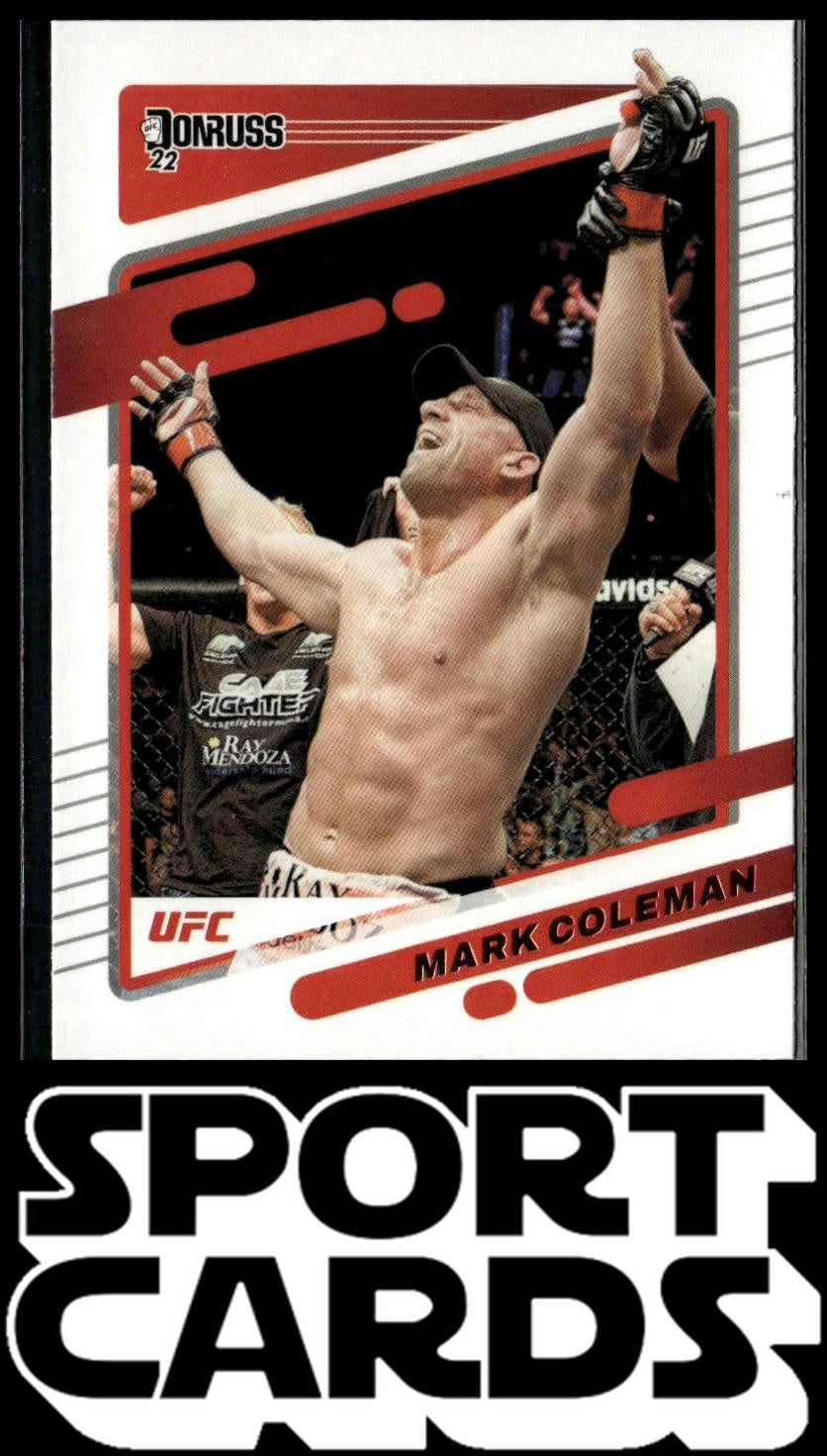 2022 Donruss UFC #162 Mark Coleman SportCards.com – Sport Cards