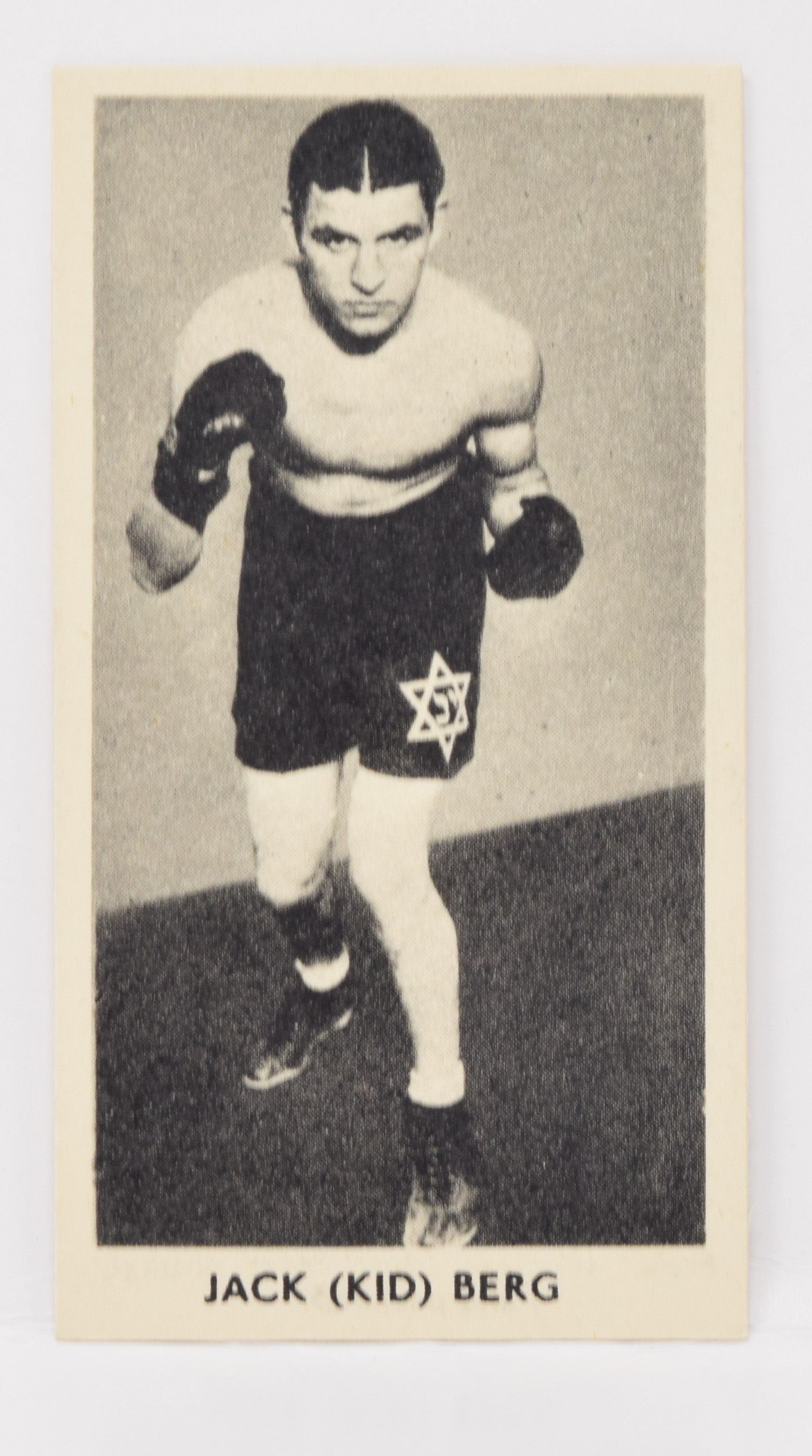 Jack Berg #43 Fred C Cartledge Knock-Out Razor Famous Prize Fighters B ...
